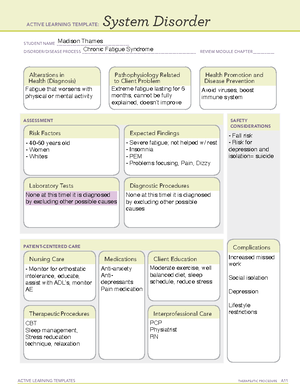 ATI medication template Digoxin - ACTIVE LEARNING TEMPLATES THERAPEUTIC ...