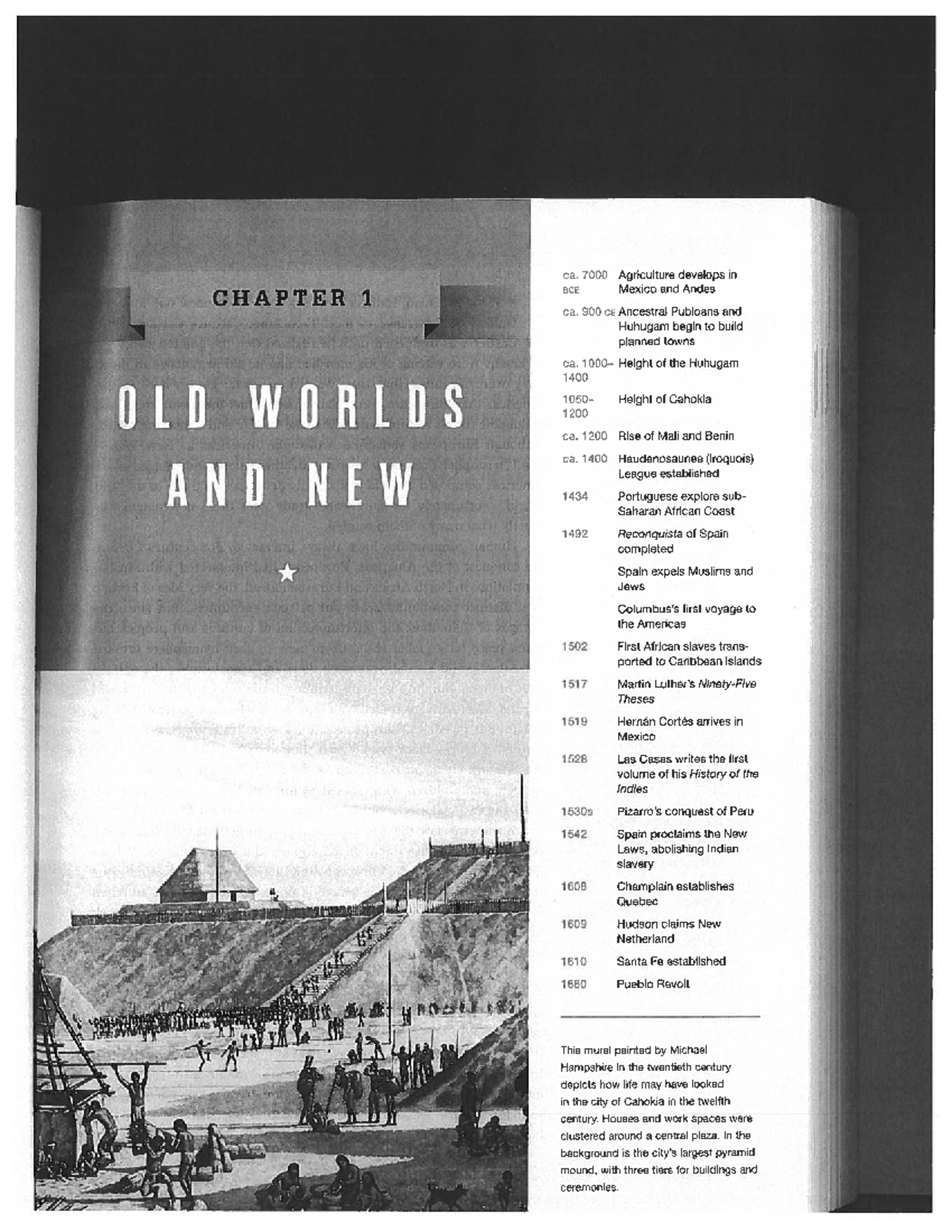 2024 Fall HIST 105 Chapter 1: Old Worlds and New Encounters - Studocu