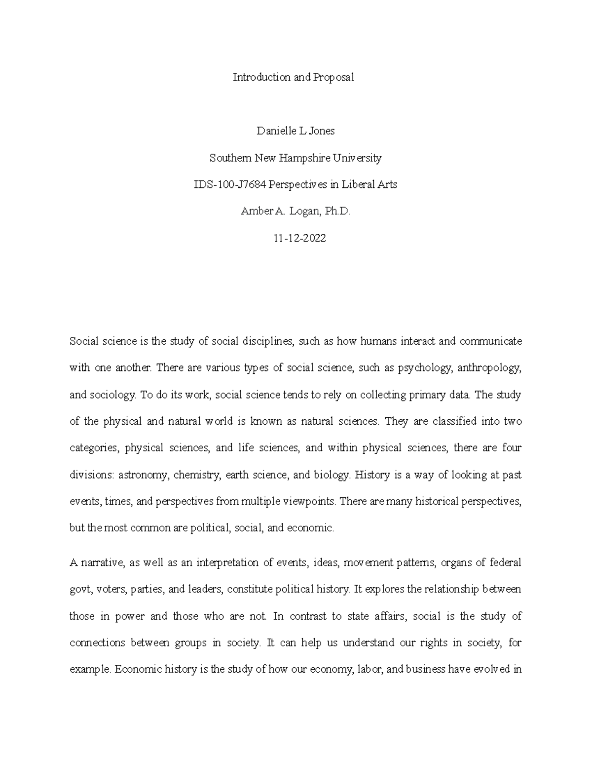 IDS-100 Module 3 Project Draft: Exploring Social and Natural Sciences ...