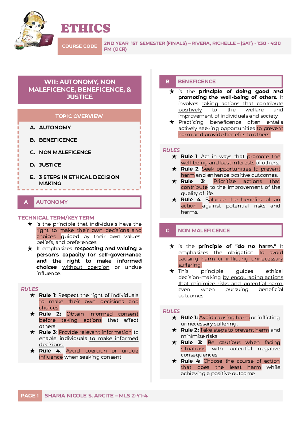 Finals ETIC 211 - Ethics 211 Comprehensive Study Guide - Studocu