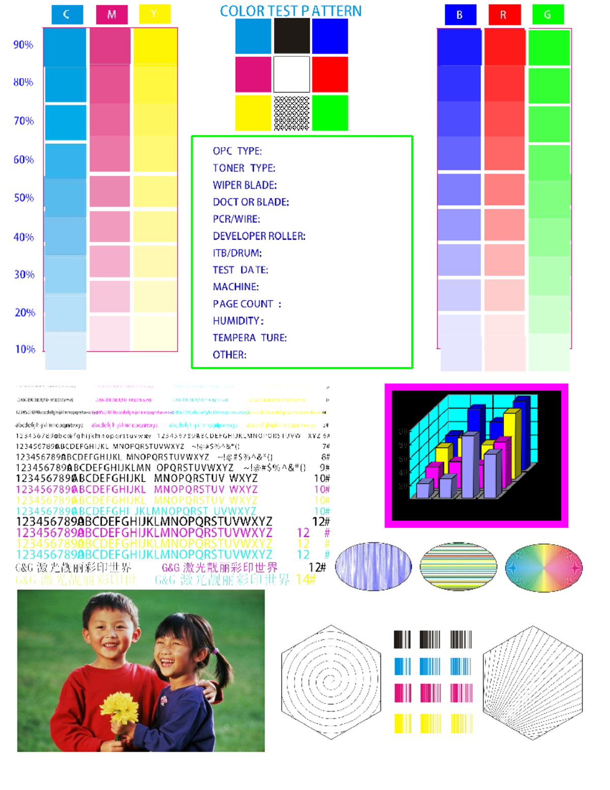 C M Y Color Test Pattern Analysis - ASSDAD Document - Studocu