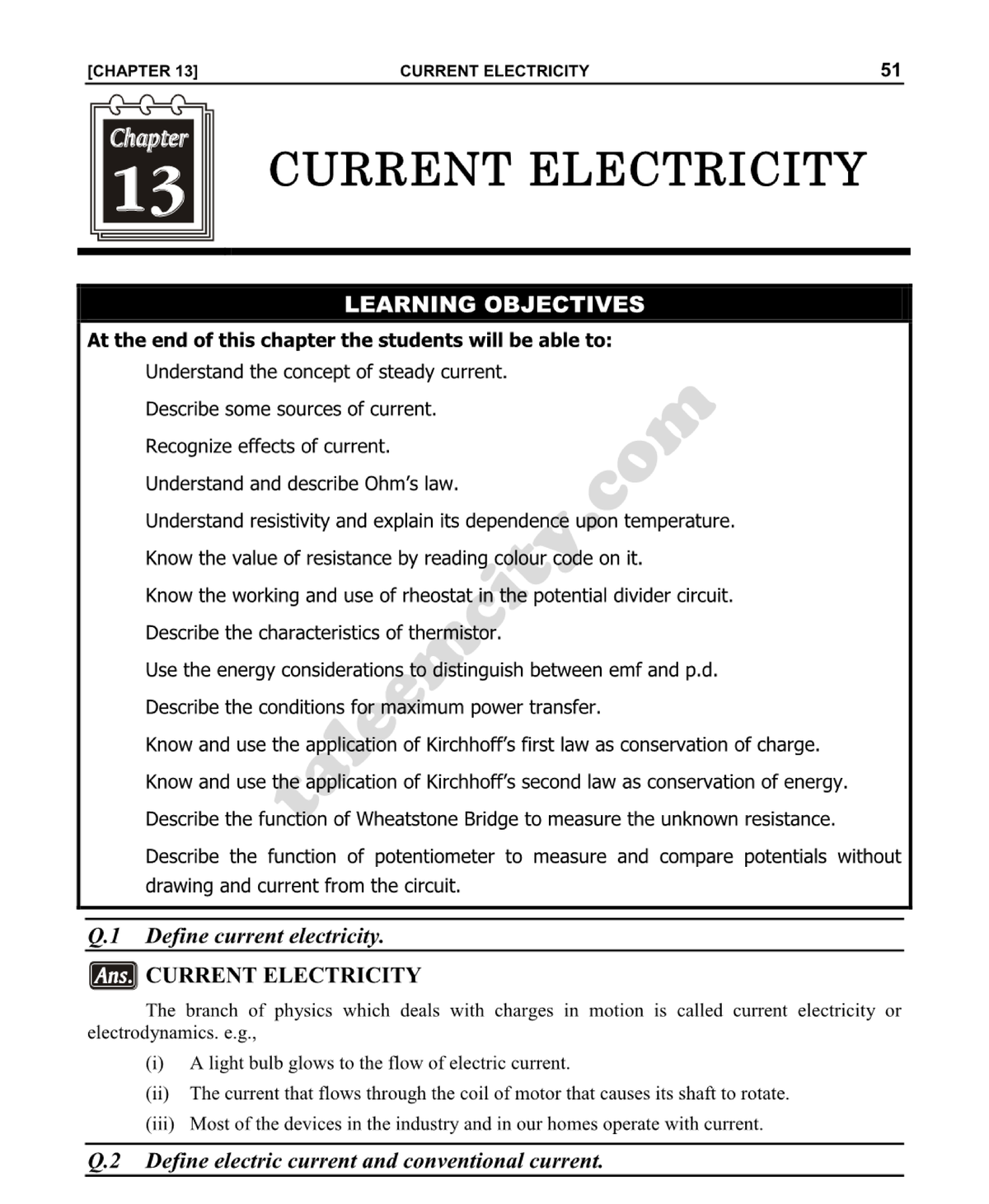 2nd Year Physics Notes - Chapter 2 Overview (TaleemCity) - Studocu