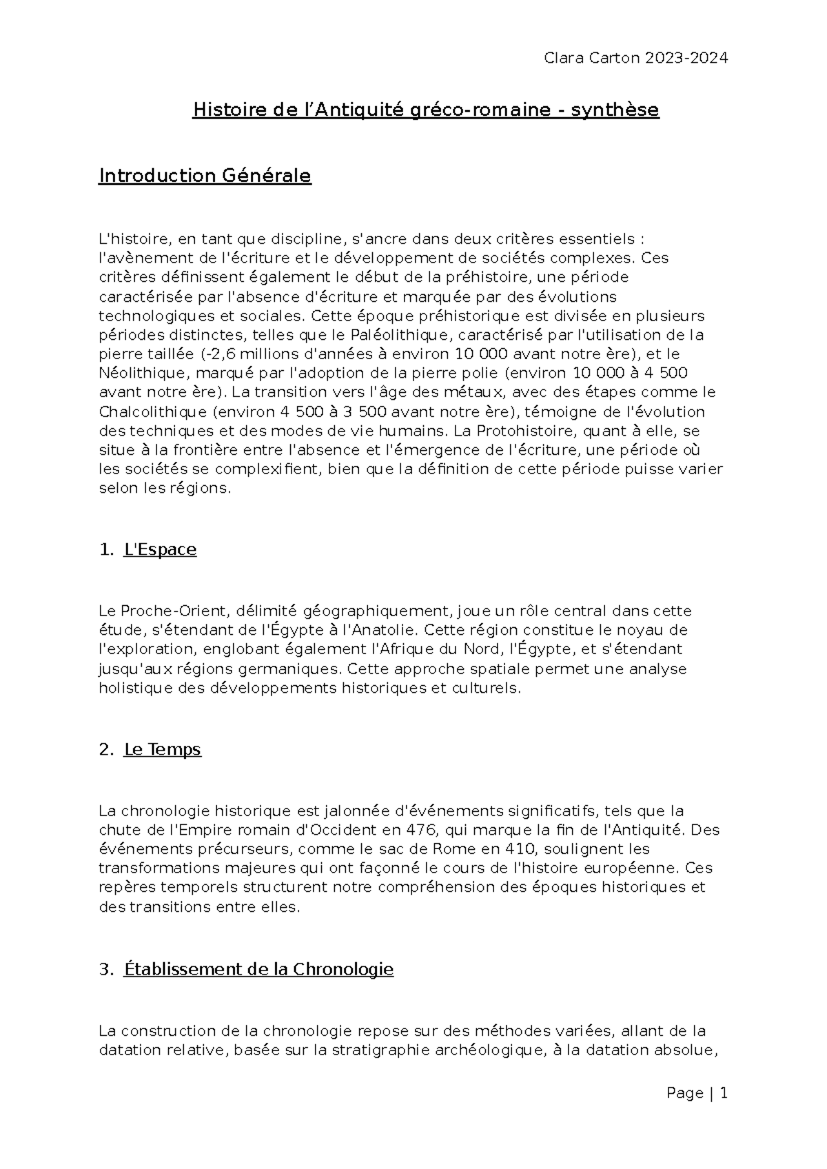 Histoire de l'Antiquité gréco-romaine : Synthèse détaillée et analyse ...