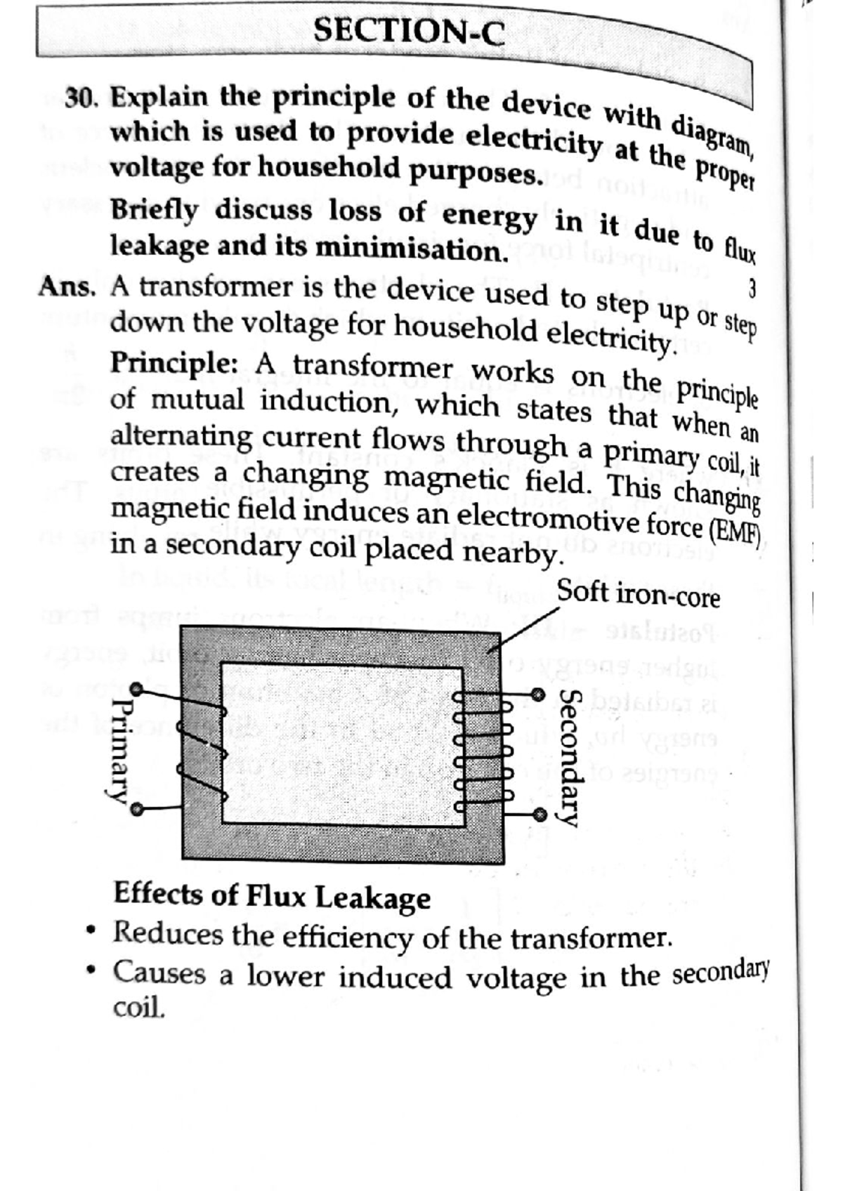 Transformer Principles and Efficiency: A Study on Flux Leakage and ...