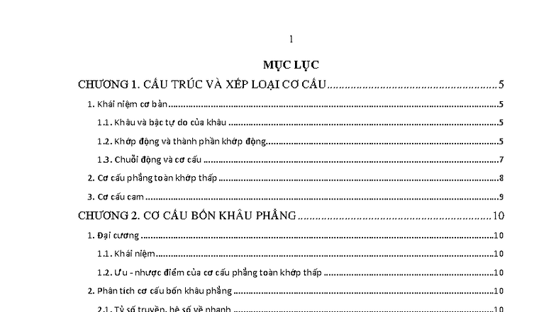 01. Ôn Tập Cấu Trúc Cơ Khí - CSCK 2025 - Studocu