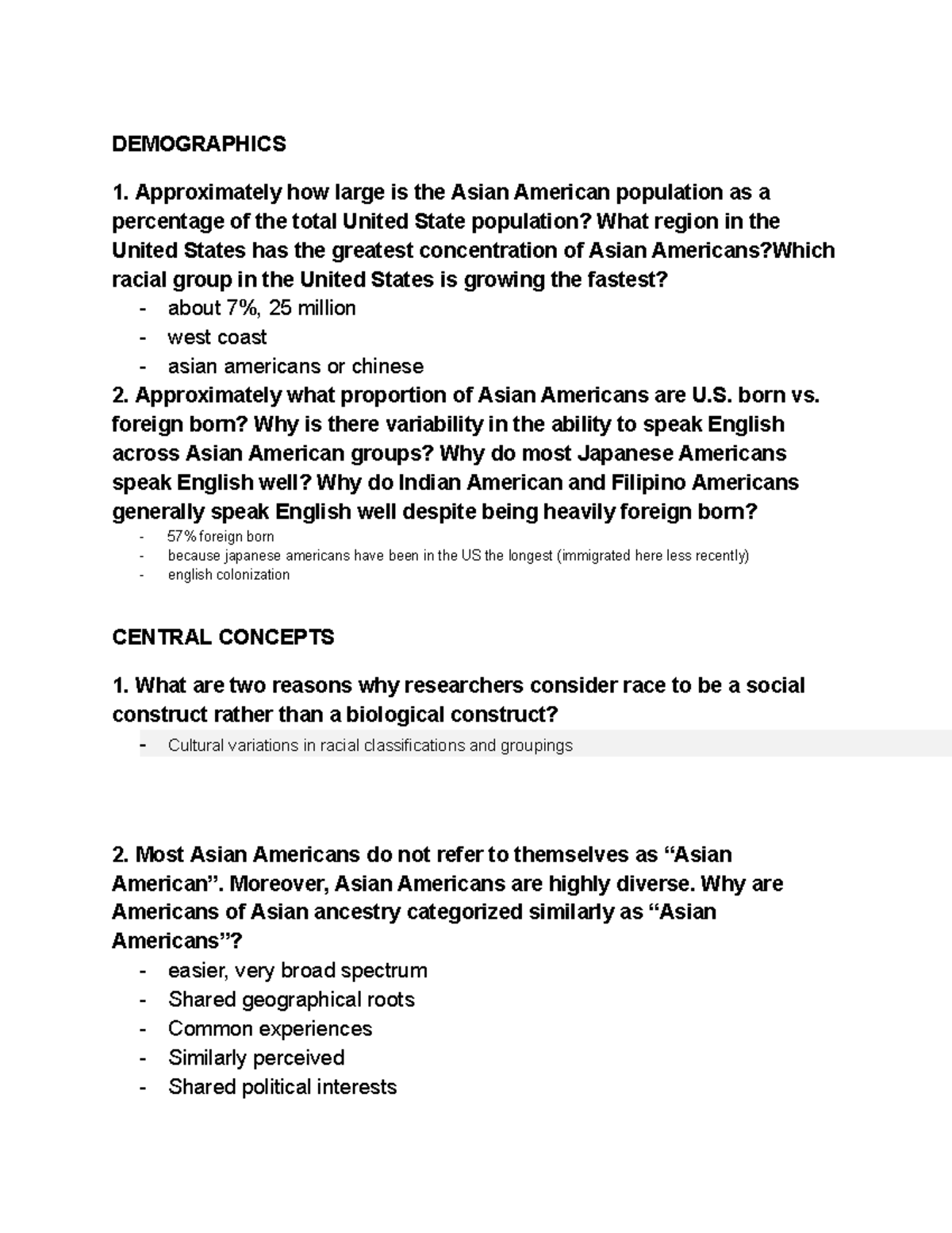 Affirmative Action & DEI Programs: Impacts on Asian Americans - Studocu