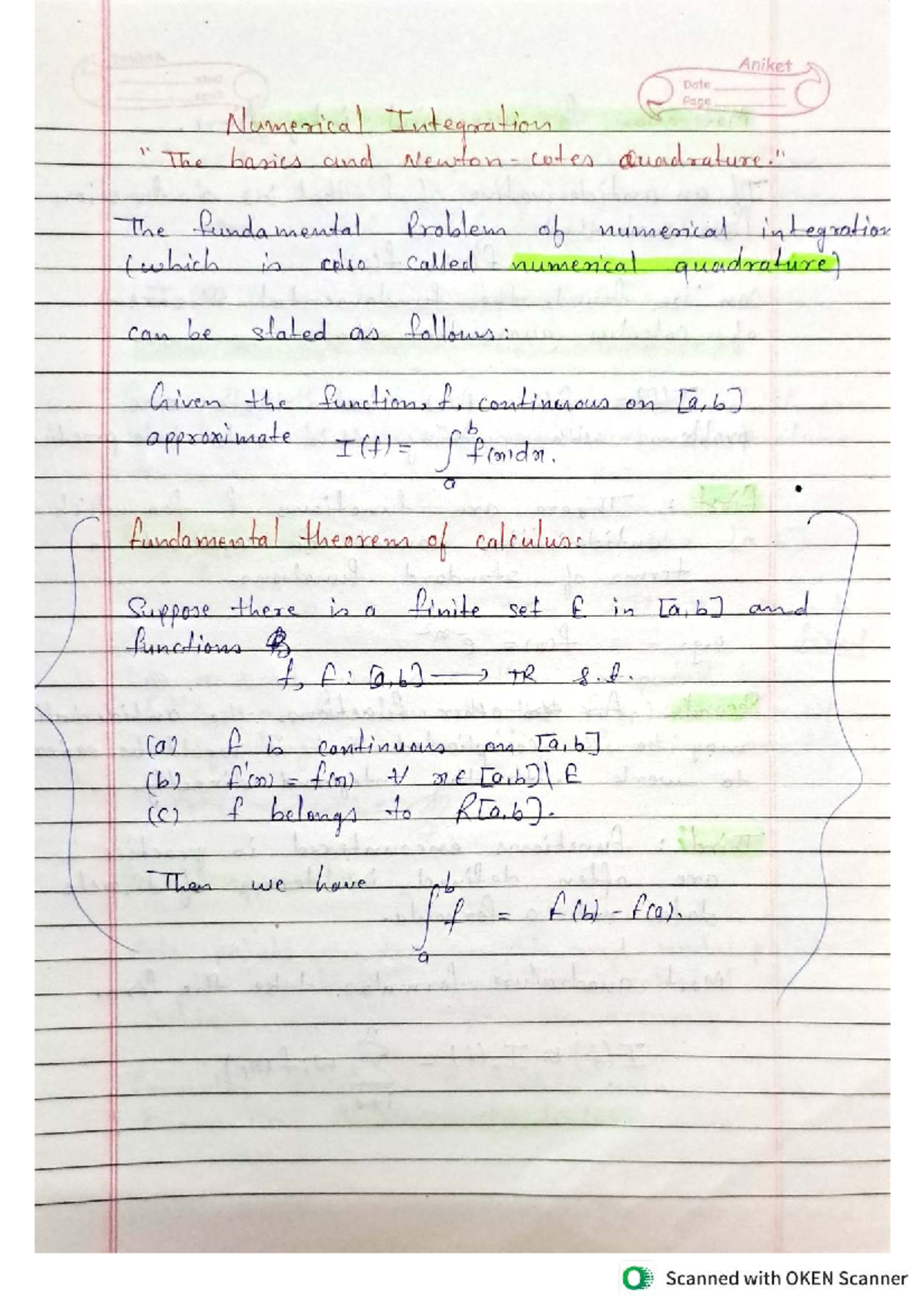 Numerical Integration Basics: Understanding Quadrature Methods (MATH ...