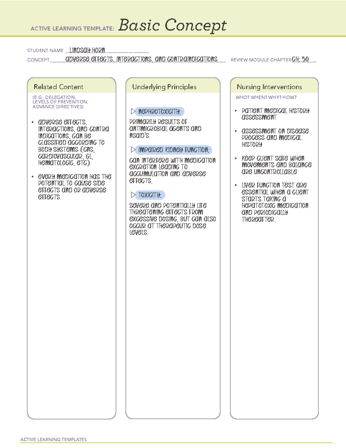 ATI Exam Remediation: Adverse Effects & Interventions Study Guide - Studocu