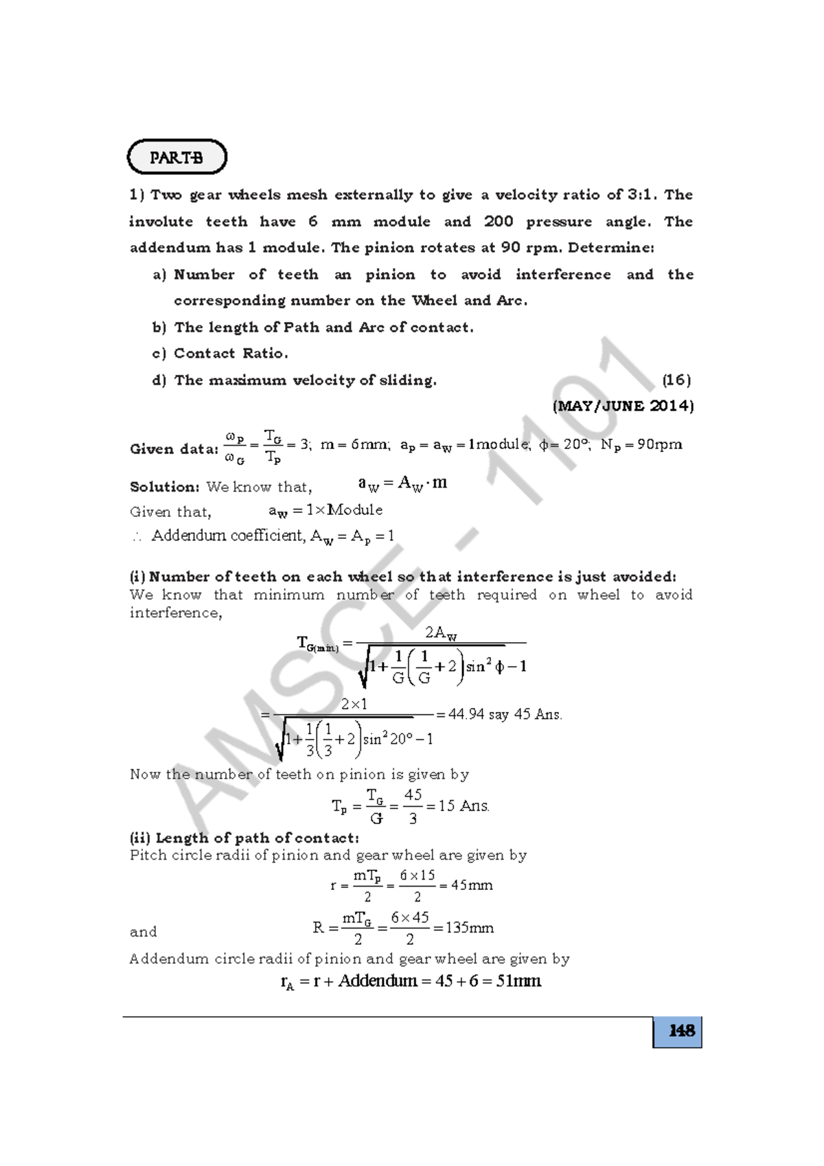 Analysis of Gear Systems: Velocity Ratios, Contact Lengths, and More ...