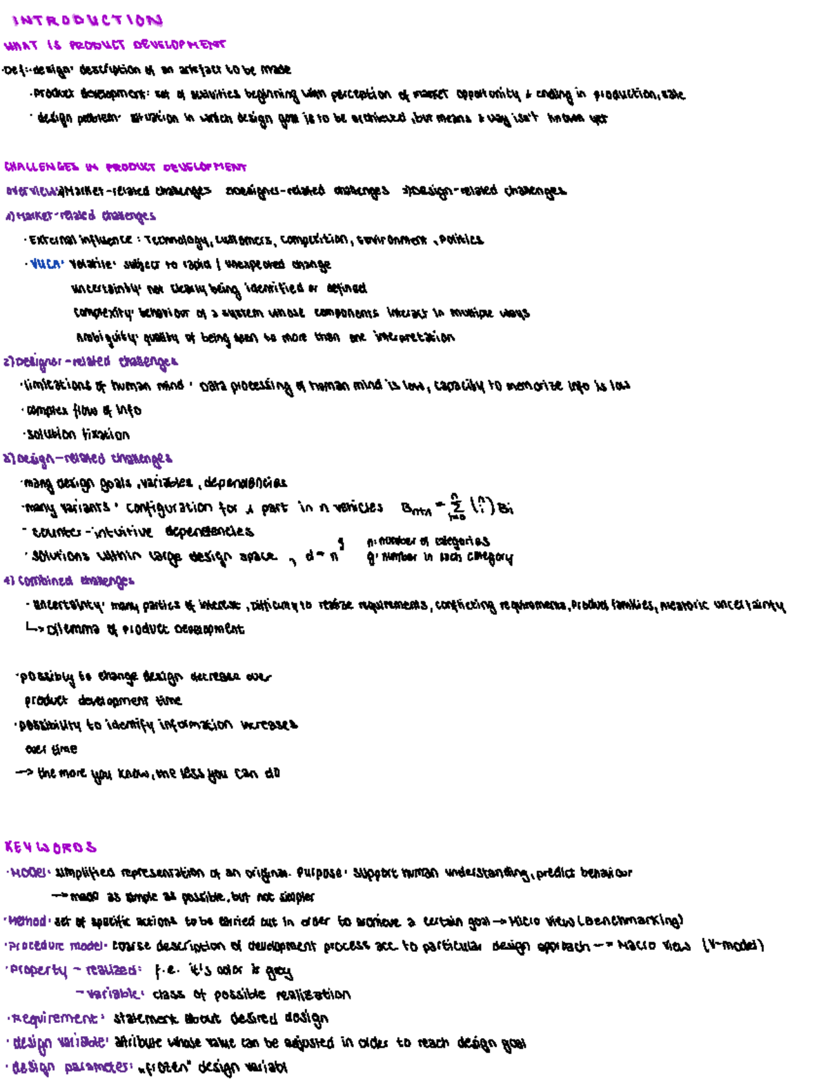 Product Development Challenges: An Overview (Course Code: 1) - Studocu