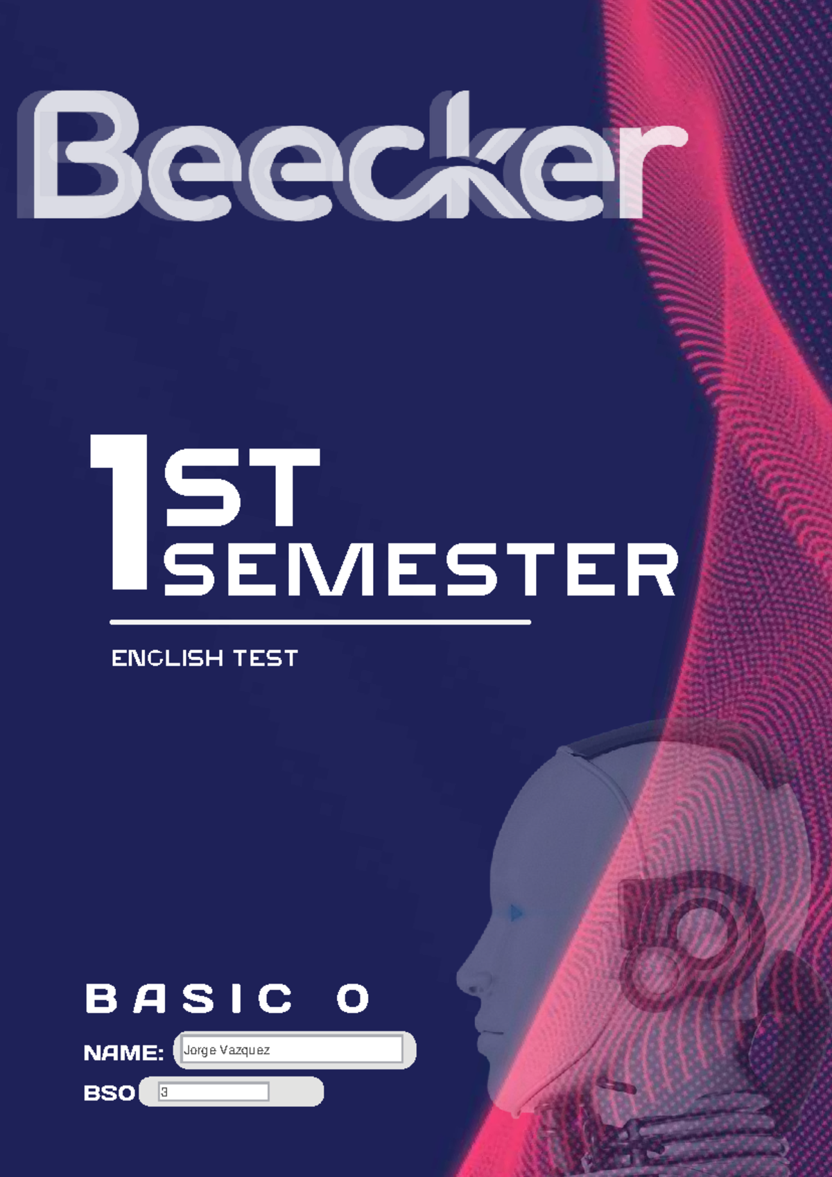 1ST SEMESTER English Test - BS03 Speaking Skills Evaluation - Studocu