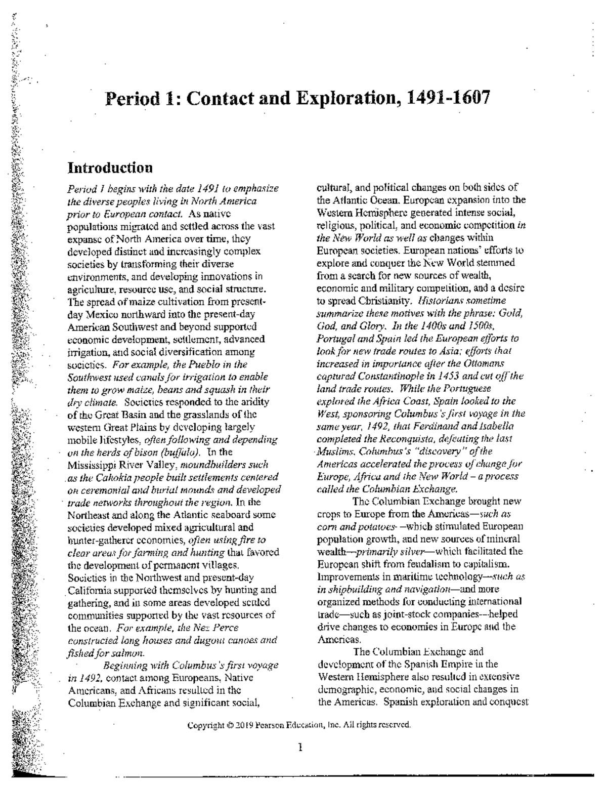 APUSH Review Packet: Periods 1-9 Overview and Key Themes - Studocu