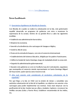 Proyecto colombino historia social dom - El Proyecto Colombino - El ...