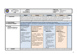DLP Combinations Final Demo - Department of Education CALASIAO ...