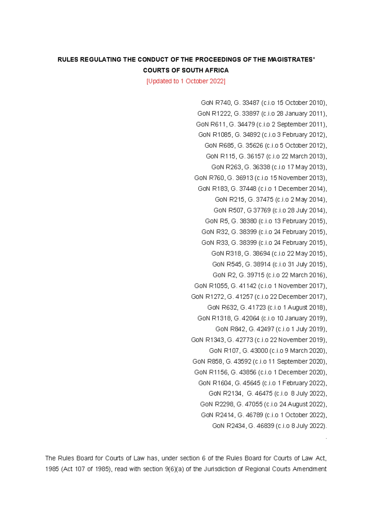 Legal Principles of Letter of Demand & Notice of Motion: A1 Notes - Studocu