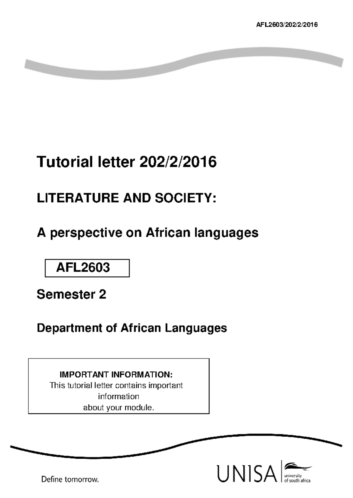 AFL1502 Isizulu Assignment 11 AND 21 S2 MEMO 2017 - AFL1502 ISIVIVINYO 11 S2 2017 IZIMPENDULO ...