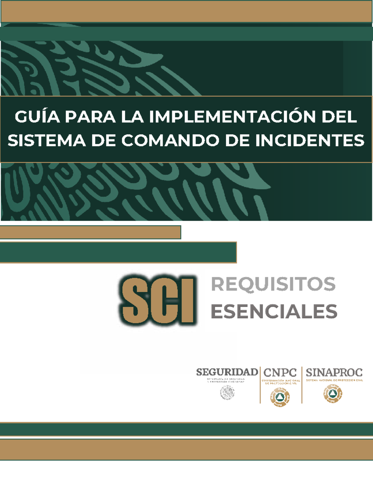 GUÍA PARA LA IMPLEMENTACIÓN DEL SISTEMA DE COMANDO DE INCIDENTES SCI ...