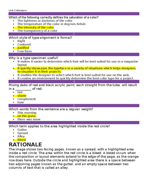 [Solved] Which two types of text alignment are used in this page layout ...