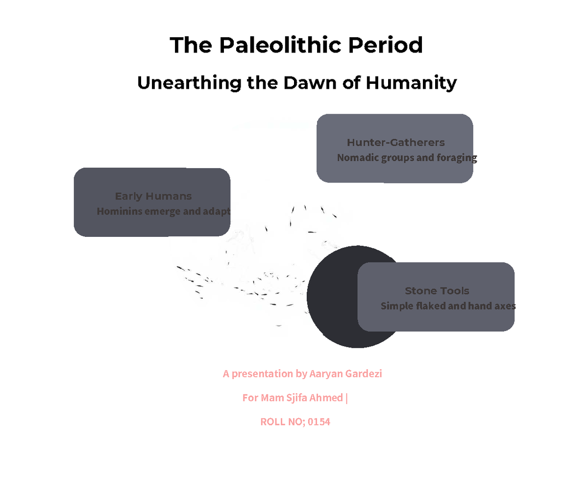 Paleolithic Period Overview: Nomadic Life & Tool Use (Course Code: 0154 ...