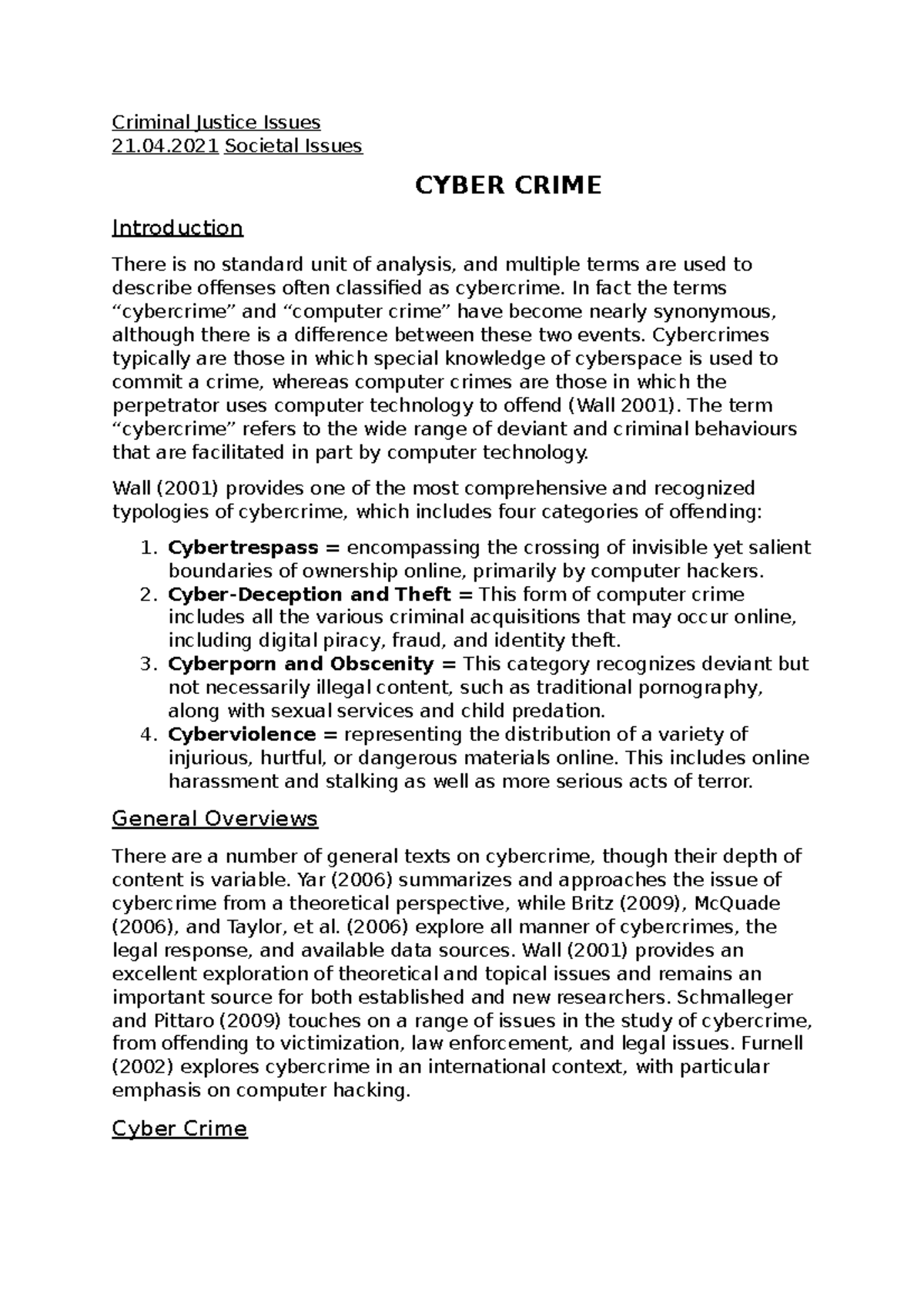 Cyber-Crime - Information on cyber-crime; what it is, how has it ...