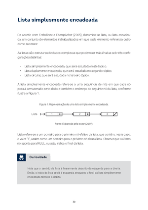 Estruturas de Dados - Lista Simplesmente Encadeada (AVA1) - Studocu