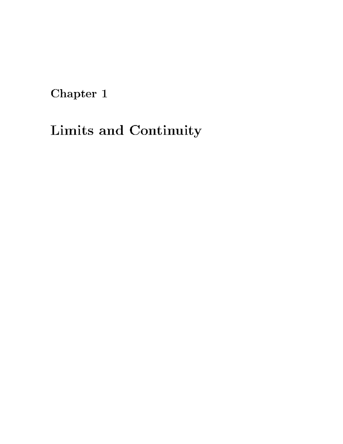 Basic Calculus Module 1 - Chapter 1 Limits and Continuity LESSON 1: The Limit of a Function ...