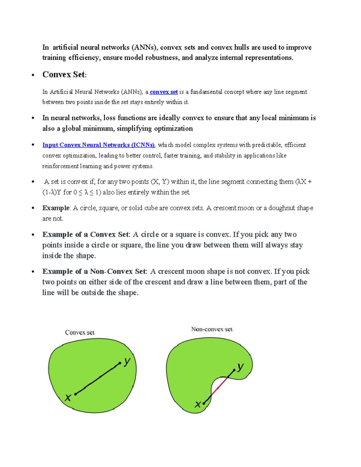ANNs: Understanding Convex Sets and Their Role in Training Efficiency ...