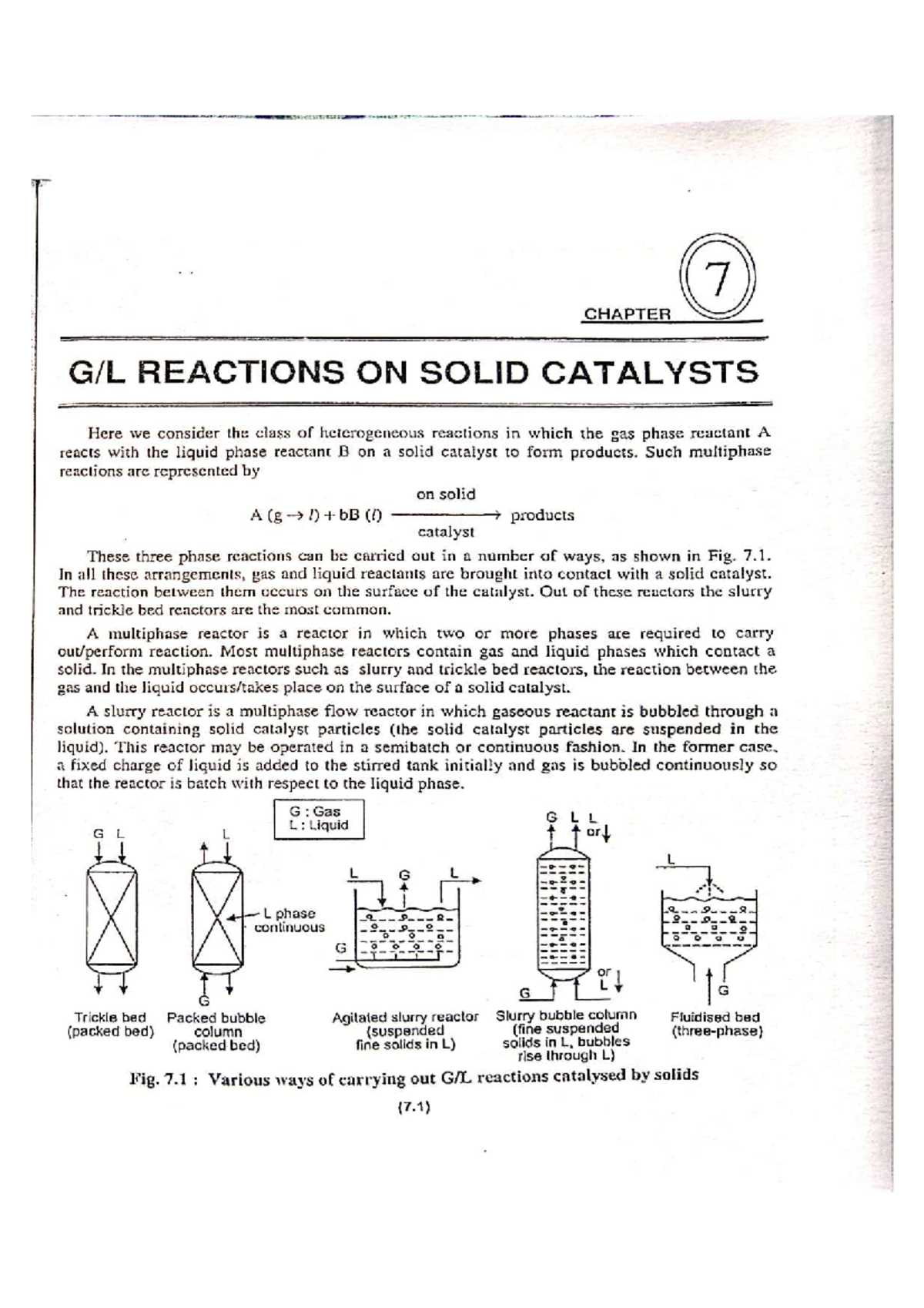 Chemical Reaction Engineering II: Reactions on Solid Catalysts - Studocu