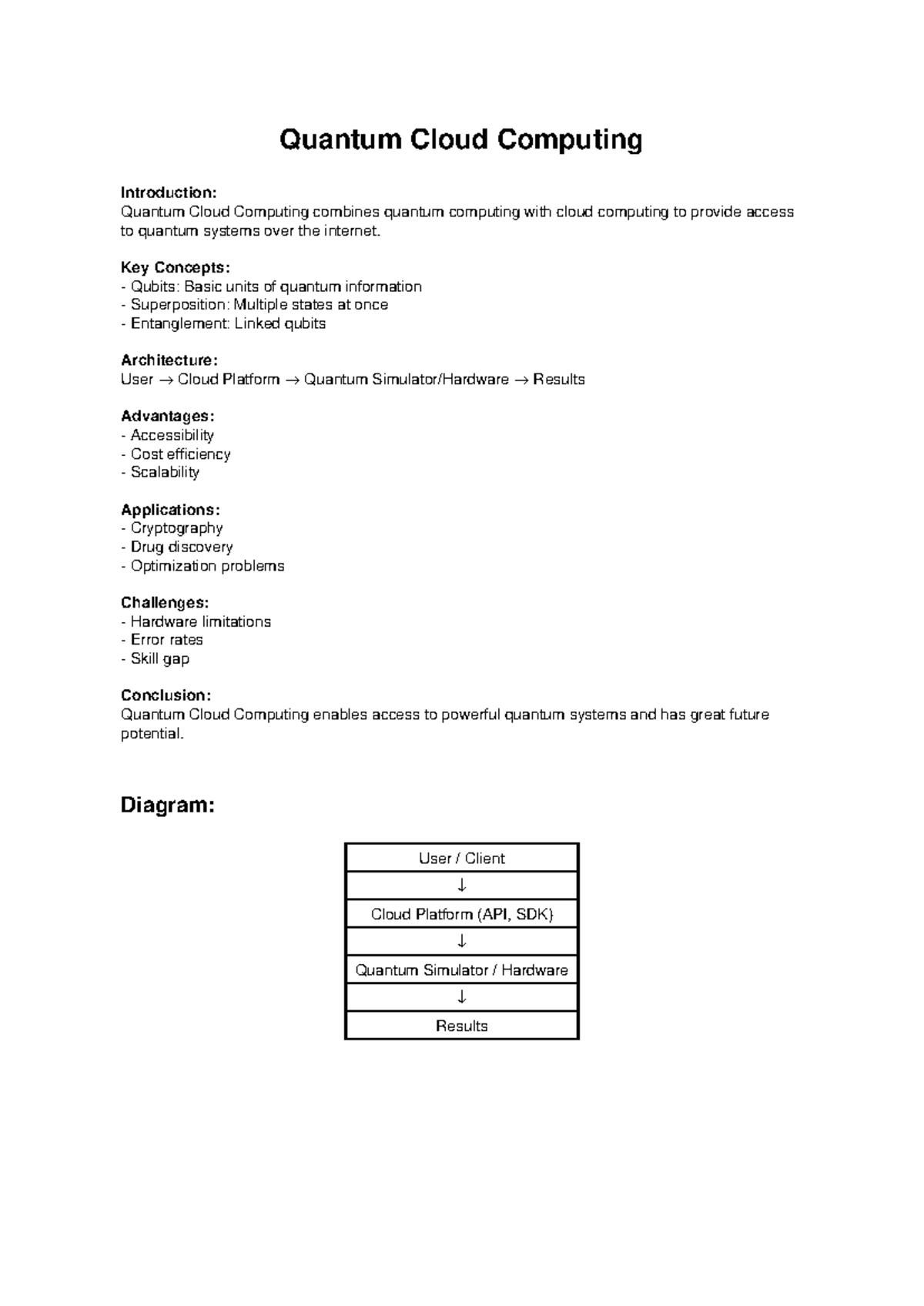 Quantum Cloud Computing - Quantum Cloud Computing Introduction: Quantum ...