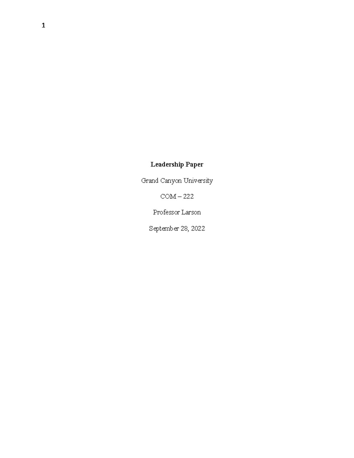 COM 222 Leadership Paper: Analyzing Martin Luther King Jr.'s Impact ...