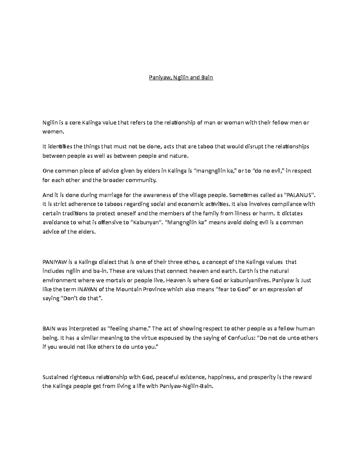 Inbound 2524572281950343101 - Paniyaw, Ngilin and Bain Ngilin is a core ...