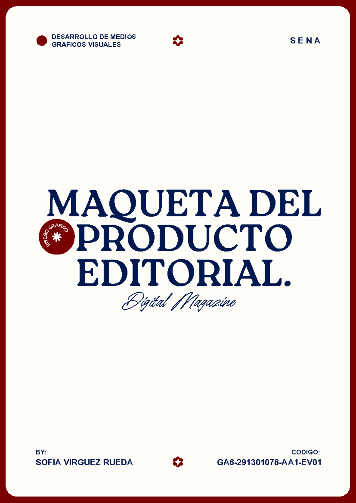 Maqueta de Producto Editorial: Diseño Gráfico para GA6-291301078-AA1-EV - Studocu
