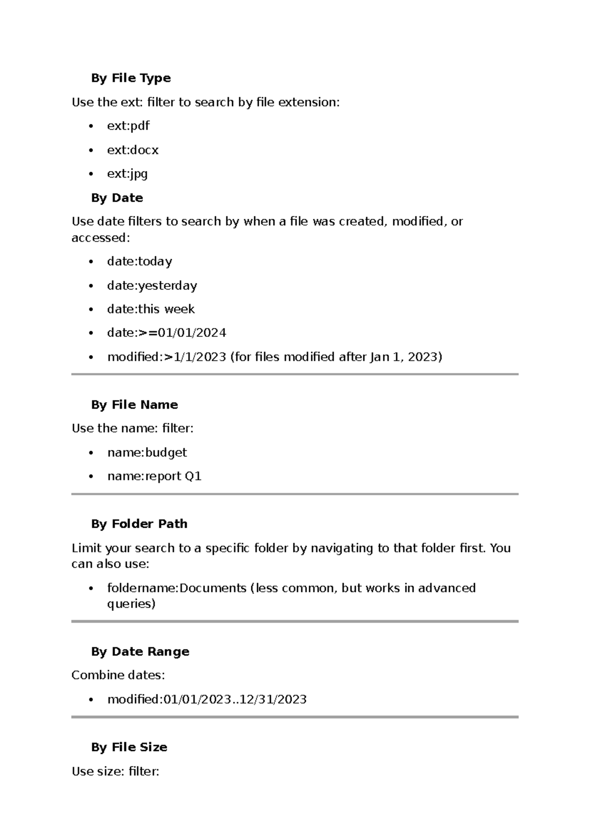 Windows 11 File Explorer Search Techniques Guide - Studocu