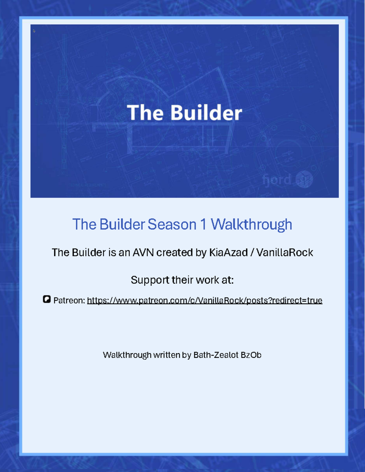 The Builder S1 Walkthrough: Complete Guide to Episodes & Choices - Studocu