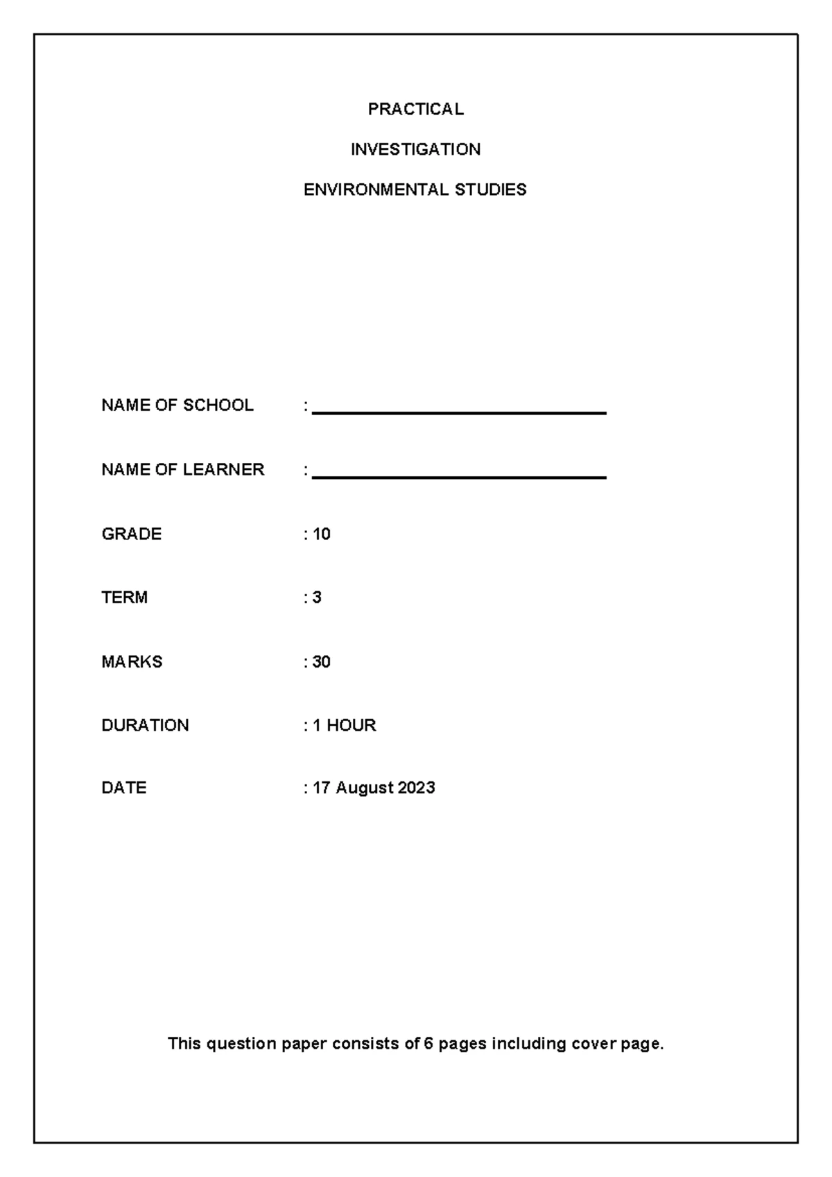 Grade 10 Agricultural Sciences Solutions for Learner Activities 2024 - Studocu
