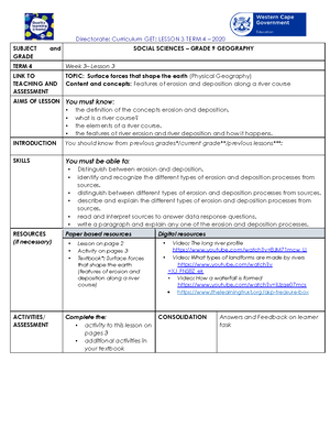 [Solved] Grade 4 Term 1 Geography formal Assessment Test Sourcebased ...