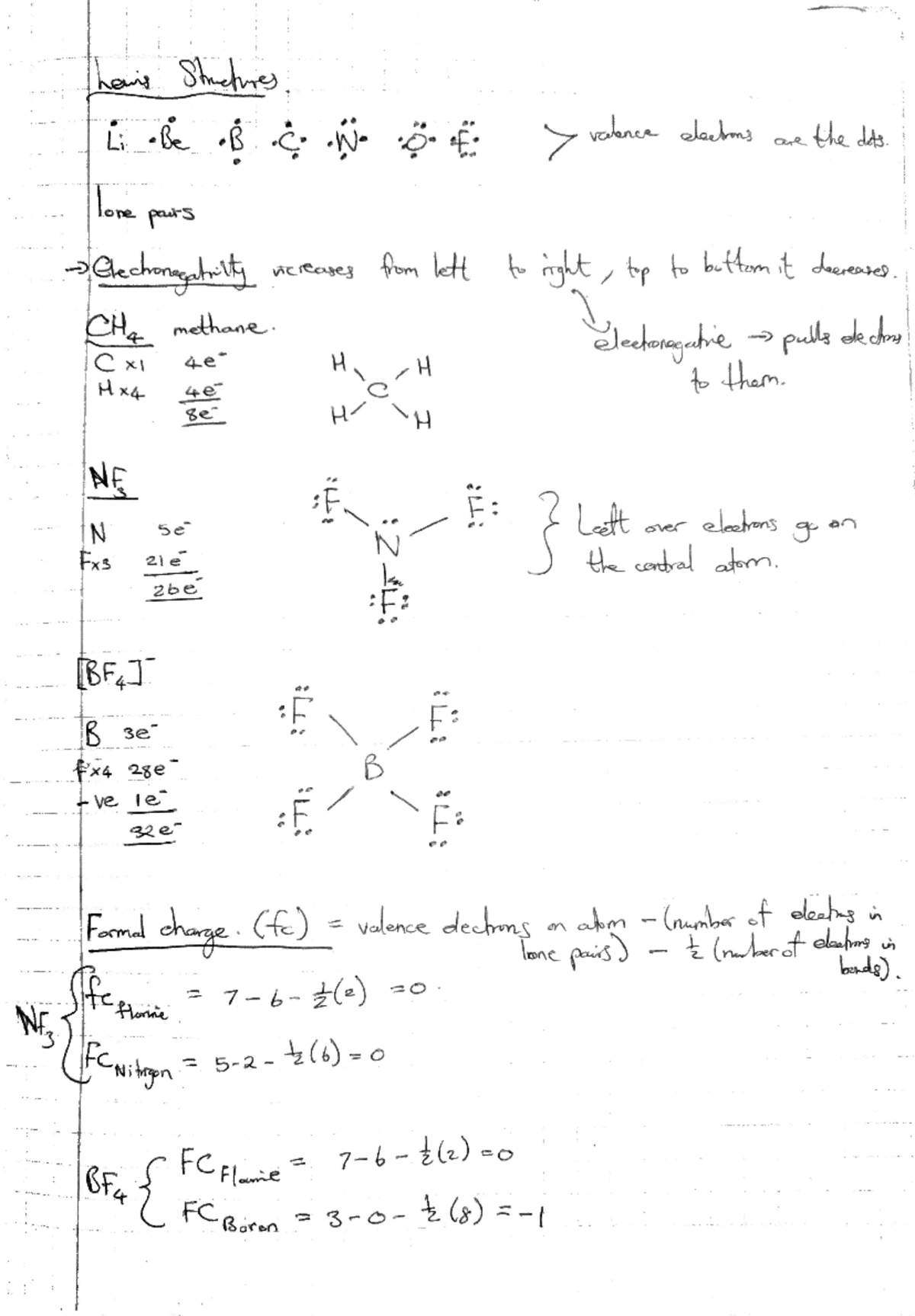 Chem C 224 Week 1: Lewis Structures & Octet Rule Overview - Studocu