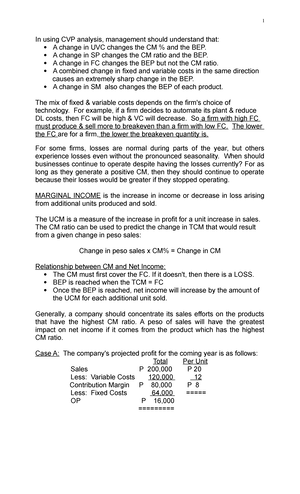 Assumptions and Limitations of CVP analysis - Assumptions of CVP ...