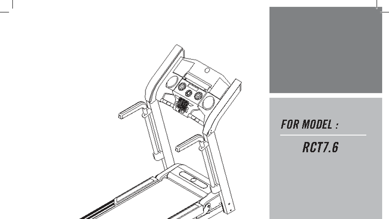 Horizon Fitness RCT7.6 Treadmill Assembly Guide (Rev. 1.5) - Studocu