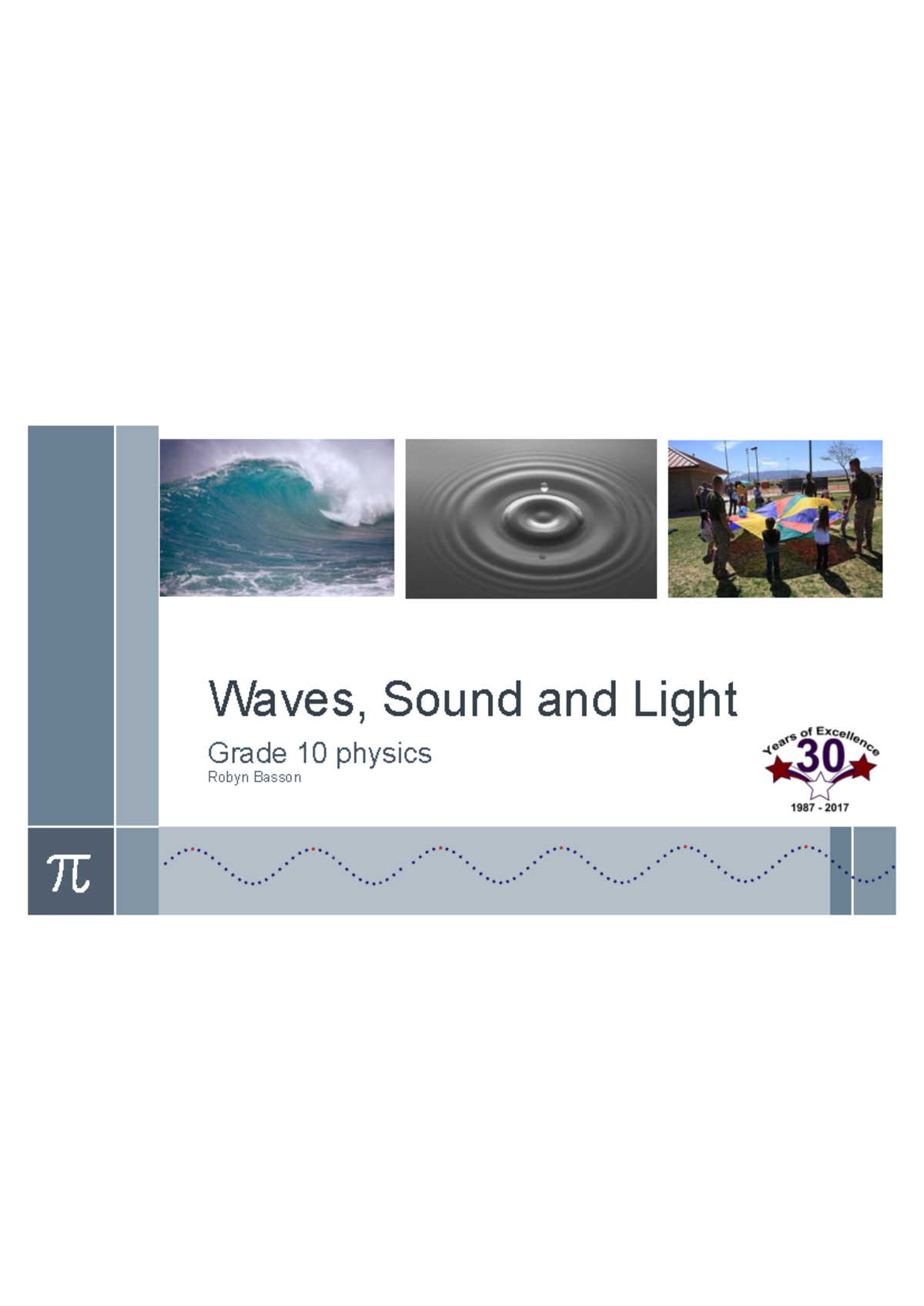 Grade 10 Physics: Waves, Sound, and Light Study Notes - Studocu