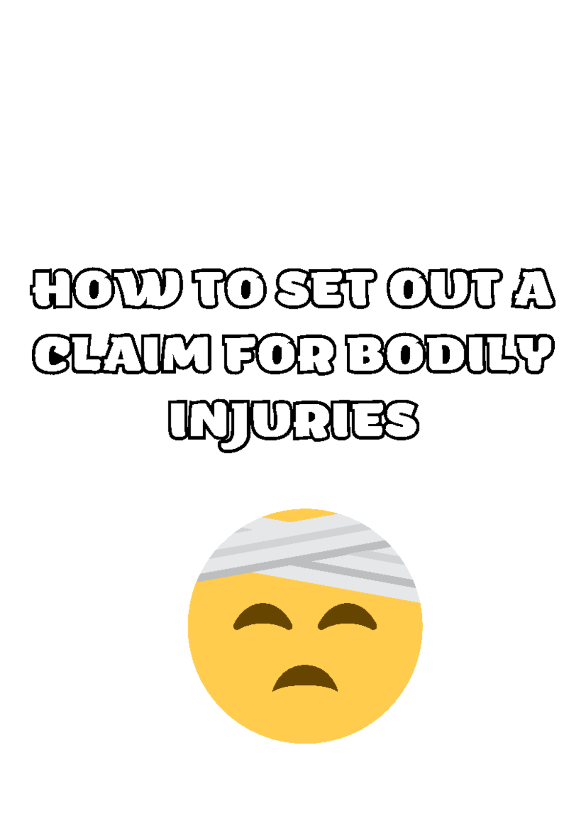 How to Set Out a Bodily Injury Claim: Key Rules & Damages Analysis ...