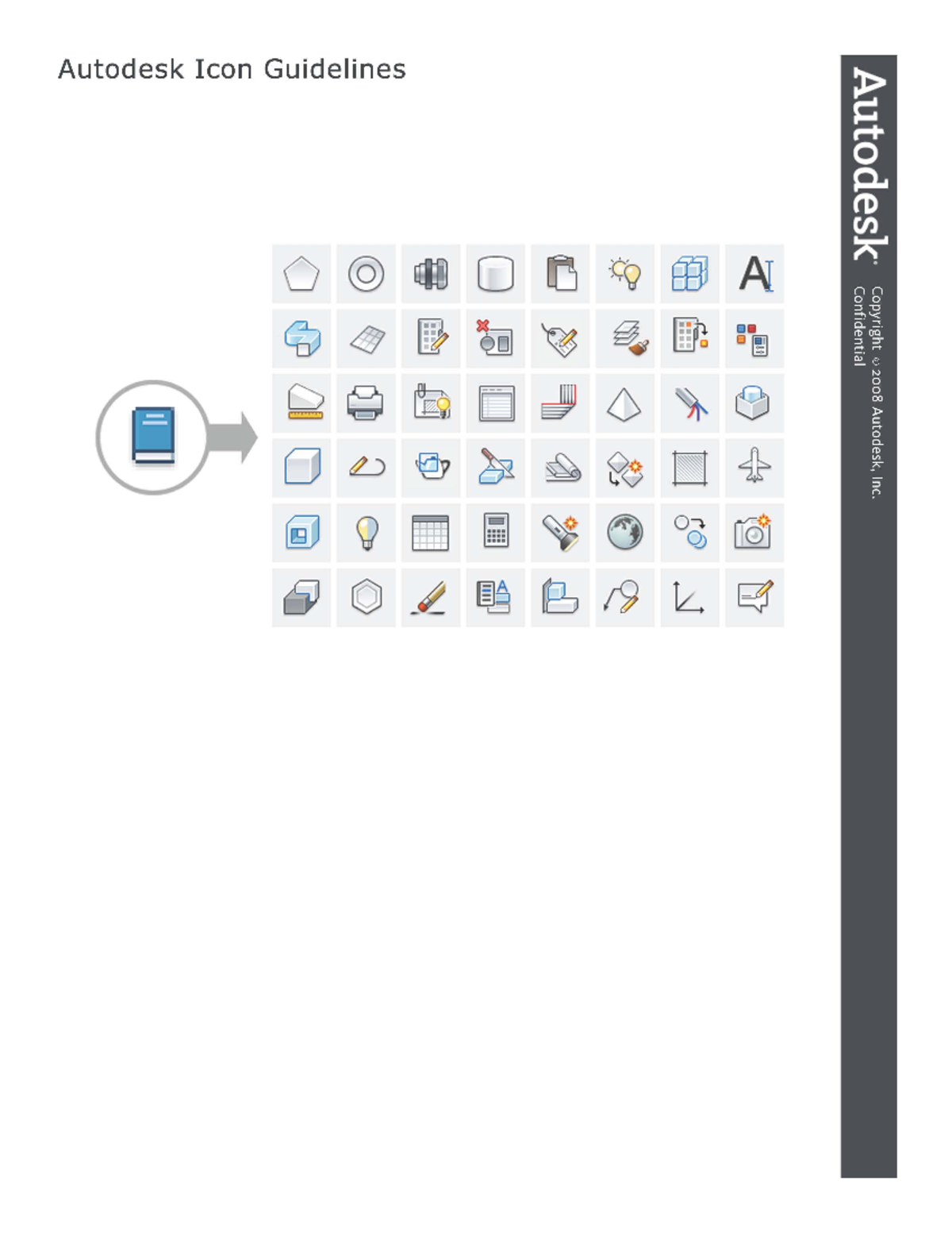Autodesk Icon Guidelines - 0 @ 0 -CQ'. ~ J1t lbJ /) ~ ~ ~ ~ r:r 1 o ...