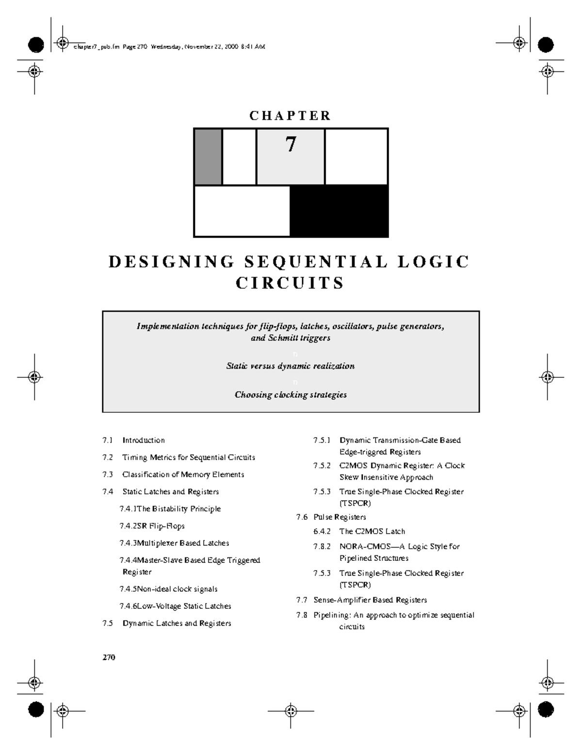 Chapter 7 Vlsi Static Latches And Register And Dynamic Register Full