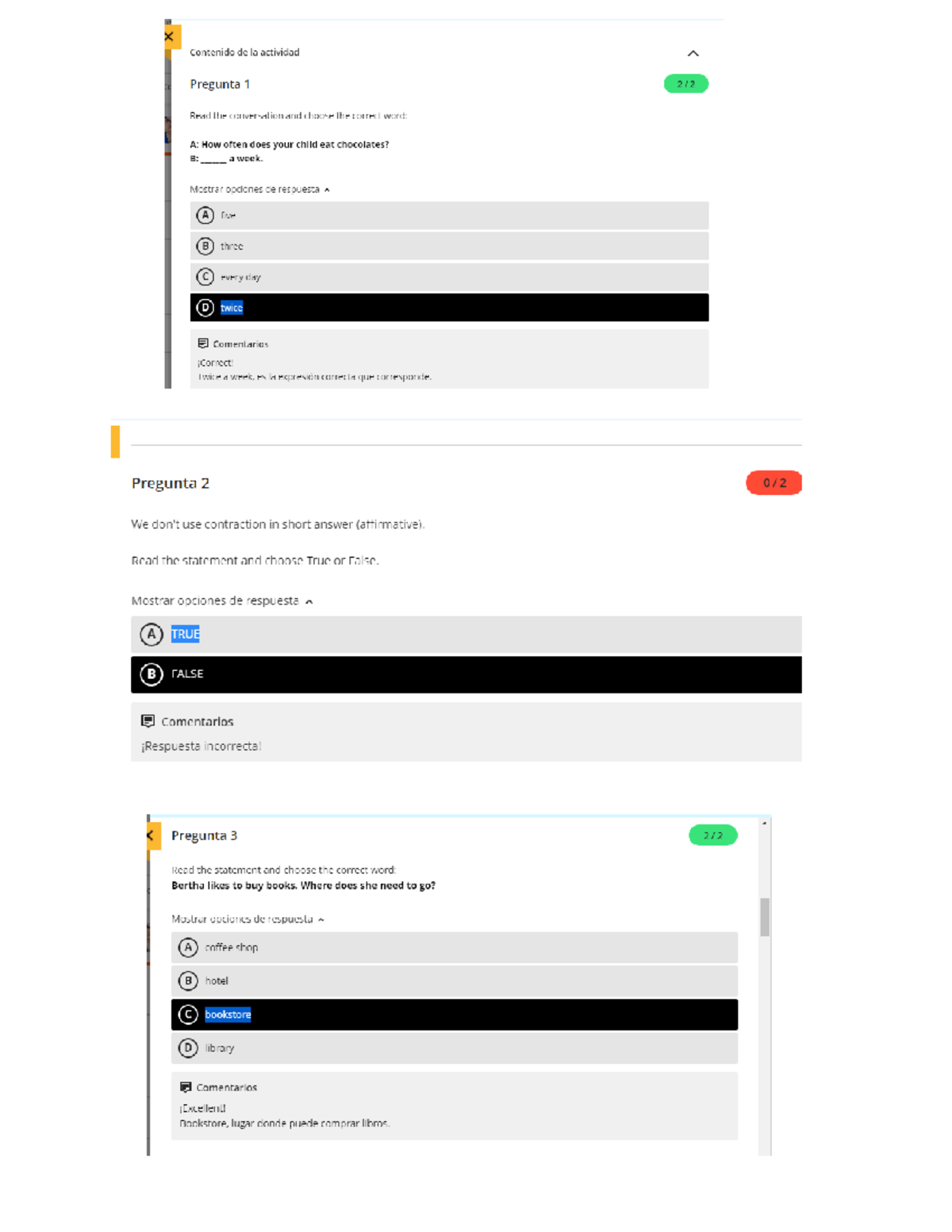 Ingles Final Exam Review - PRE BEGINNER 2 Activities - Studocu