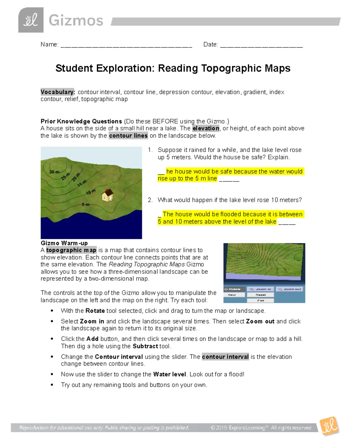 Weather Maps Gizmo Final - Name: Brooklyn Cole Student Exploration ...