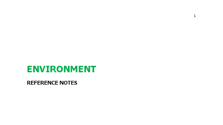 1 ENVIRONMENTAL REFERENCE DOSSIER - SAMTRAC 2020 - Studocu