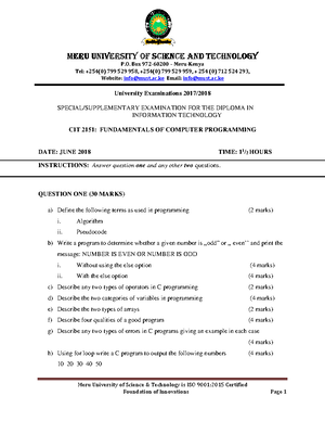 ECT 3452 Environmental Impact Assessment Assignment Notes - Studocu