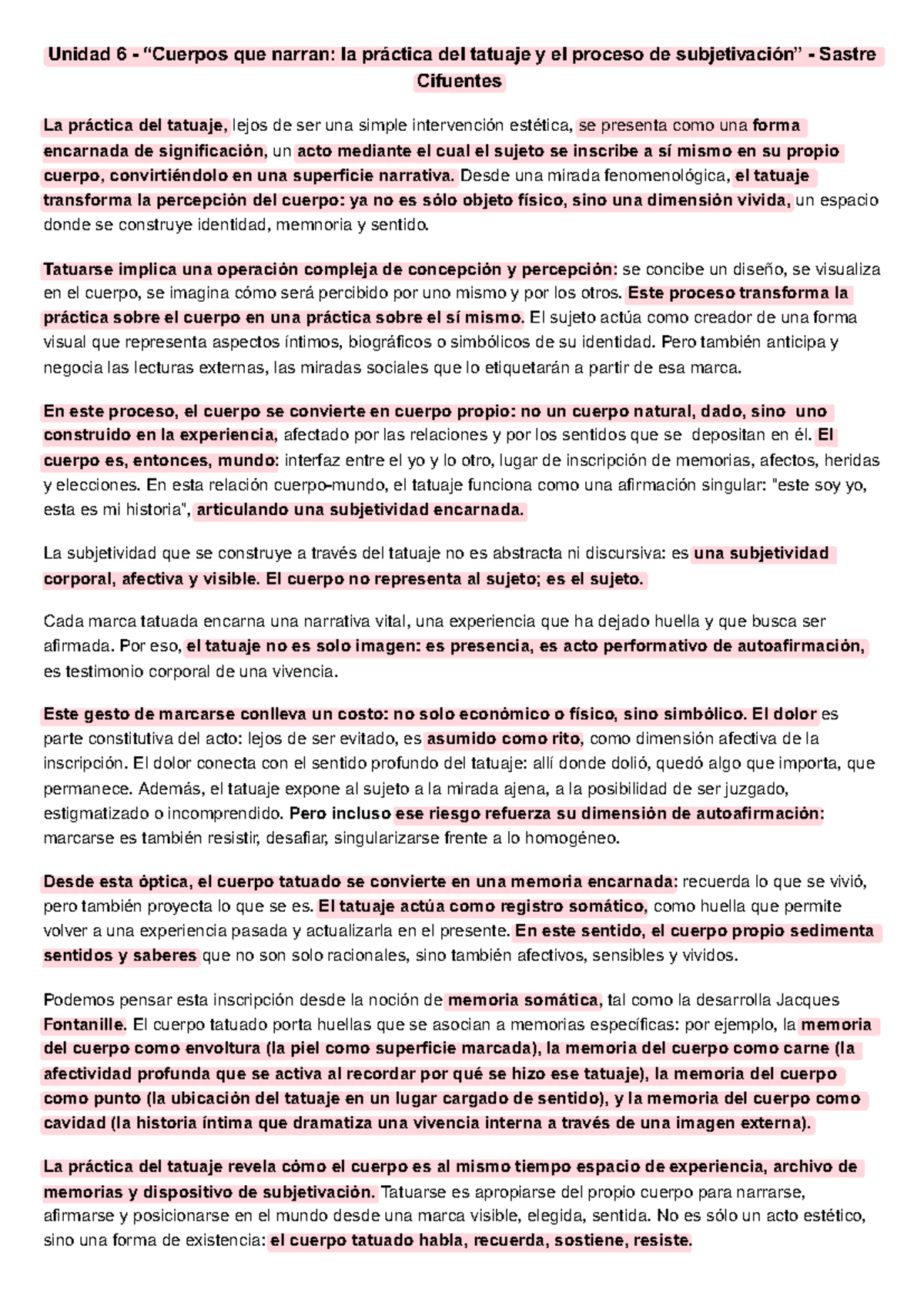 Resumen Semi Oficial - Resumen Segundo Cuatrimestre Semiología - Studocu
