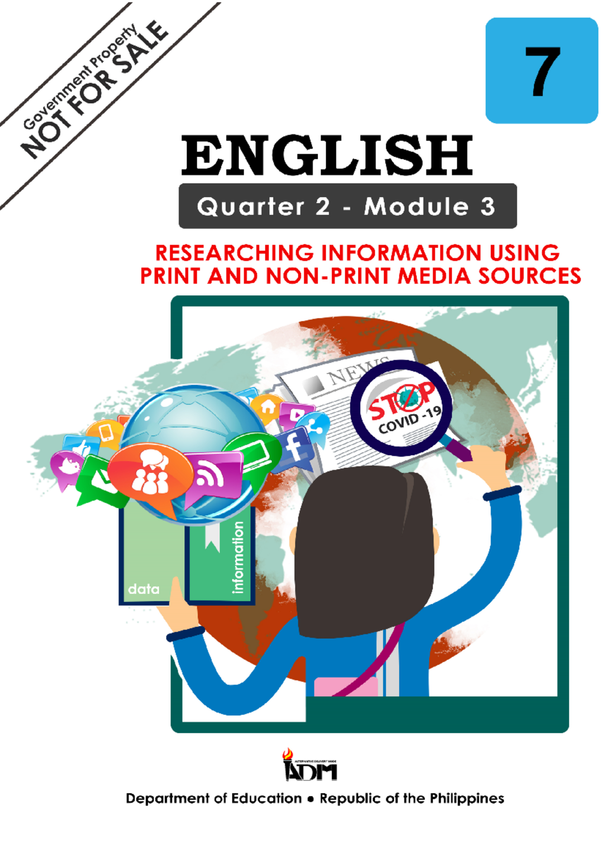 English 7 Q2 M3: Researching Info from Print & Non-Print Media - Studocu