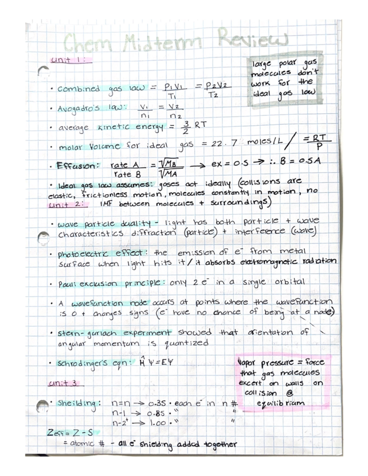 Chem 1000 Final Exam Review: Key Concepts and Study Tips - Studocu